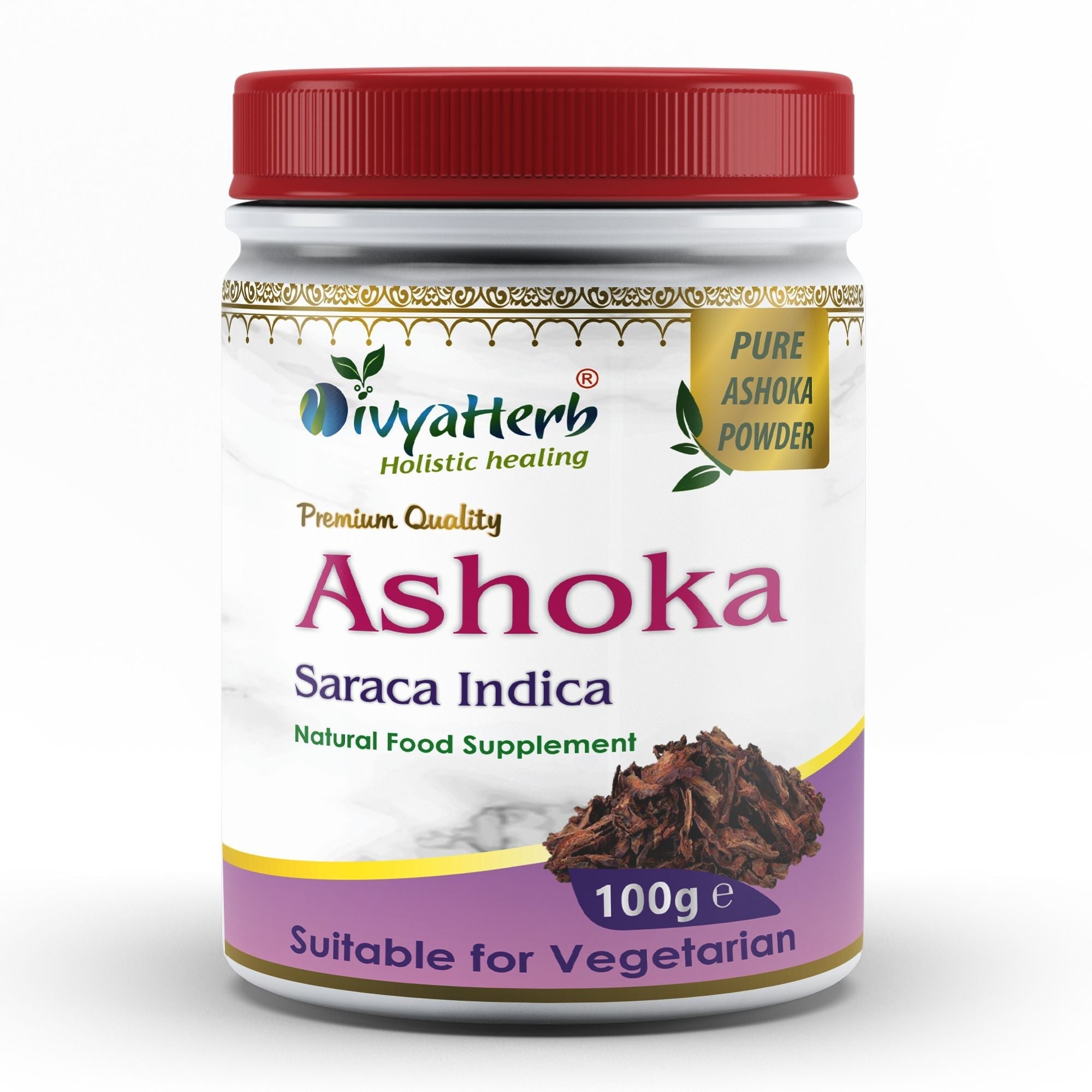 Ashoka Powder - Herbalshire Handmade Herbal Products